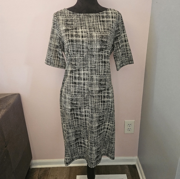 Sharagano | Dresses | Sharagano Formal Graphic Print Dress Size | Poshmark
